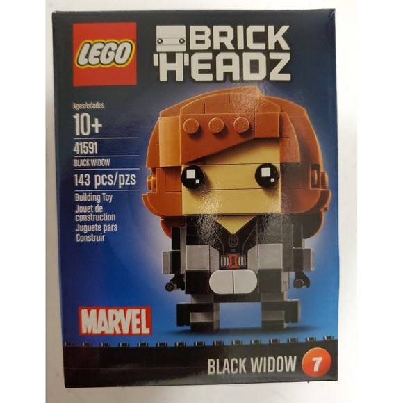 Lego | Toys | Lego Brickheadz Marvel Black Widow 4591 Brand New Retired ...